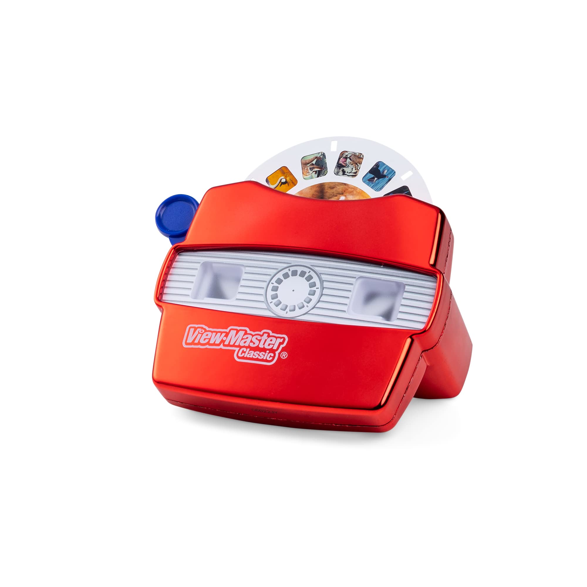 View Master Classic with Discovery Kids Reels - Metallic Viewfinder with 5 Reels Included - STEM, Retro, Nature Learning Toy for Kids and Adults, Toddlers, Ages 3+