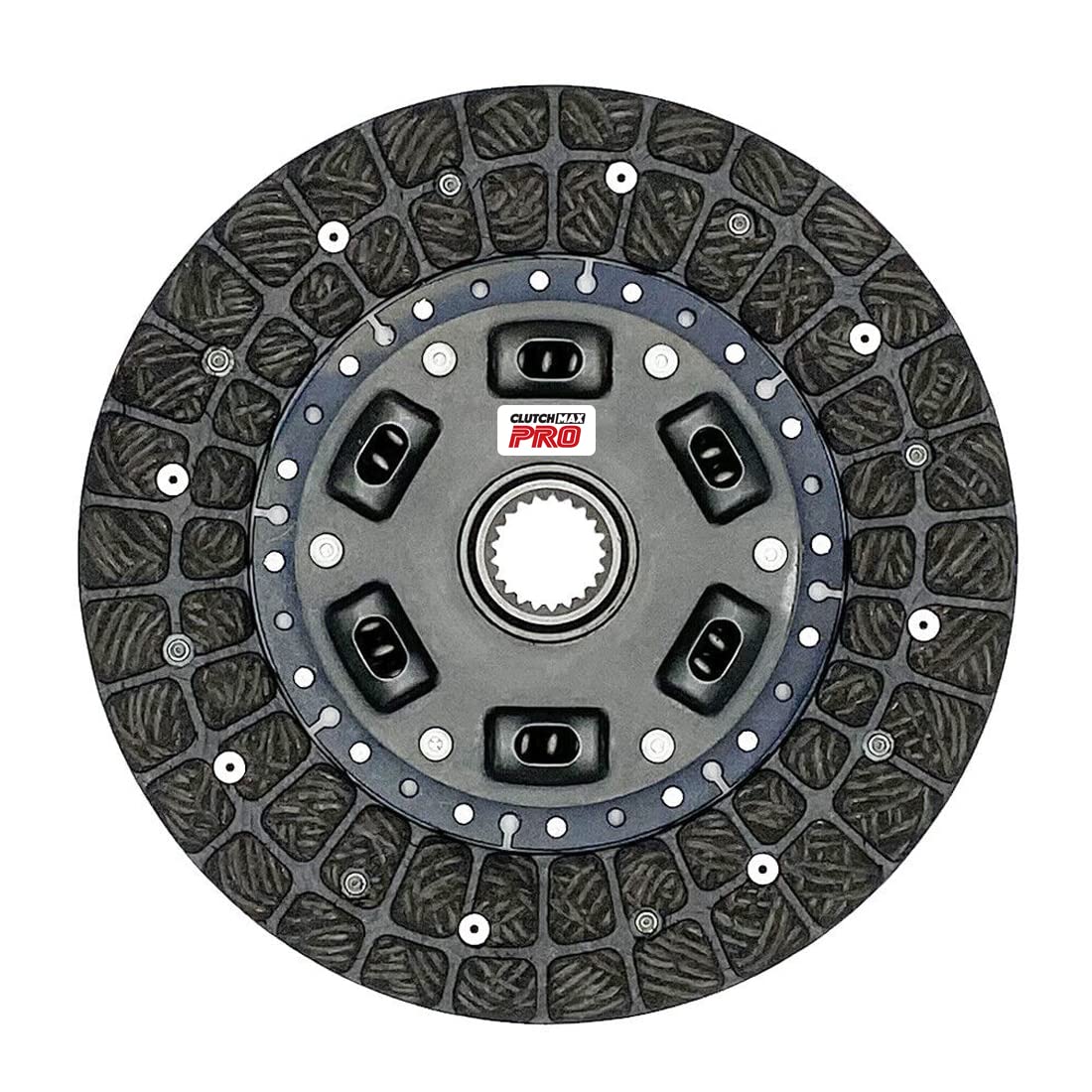 ClutchMaxPRO Performance Stage 2 Clutch Disc Plate with Alignment Tool Compatible with 1991-1995 Toyota Previa 1995-2004 Tacoma SR5 2.4L 2RZFE 2WD 4WD (CPLC56024R1DEAT-16076-ST2)