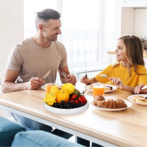 12 Pack Lazy Susan Turntable Organizer Cabinet for Cabinet 12 Inch Non Slip Lazy Susan Organizer 10 Inch Rotating Spice Rack Organizer Lazy Susan Turntable for Kitchen Countertop Cabinet Pantry
