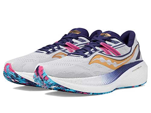 Saucony Men's Triumph 20 Running Shoe, Prospect Glass, 14