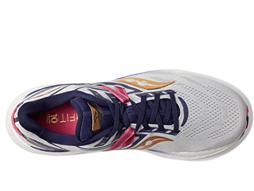 Saucony Men's Triumph 20 Running Shoe, Prospect Glass, 14