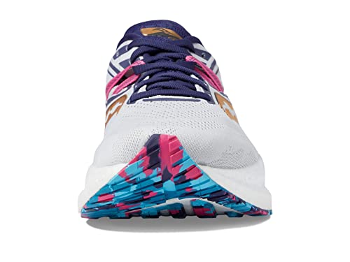 Saucony Men's Triumph 20 Running Shoe, Prospect Glass, 14