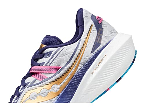Saucony Men's Triumph 20 Running Shoe, Prospect Glass, 14