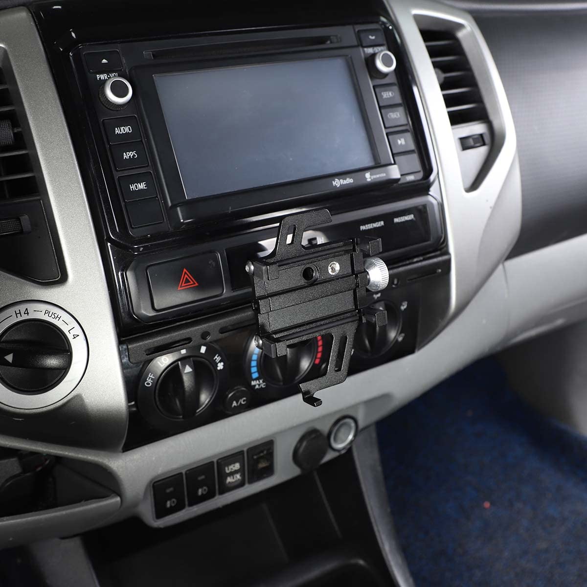 Dashboard Car Phone Holder Mount for 2011-2014 Toyota Tacoma Multifunctional Dash Panel Track, Practical Mobile Phone Navigation Stand Suitable for 4 to 7 inch Smartphones, Compatible with Tacoma