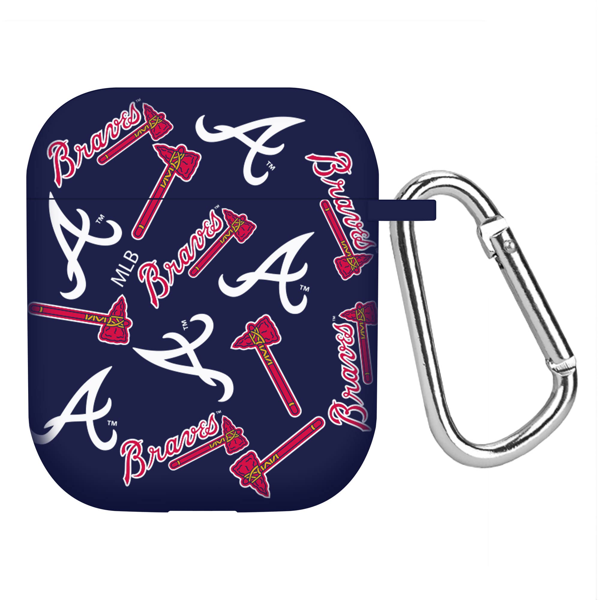 GAME TIME Atlanta Braves HD Case Cover Compatible with Apple AirPods Gen 1&2 (Random)