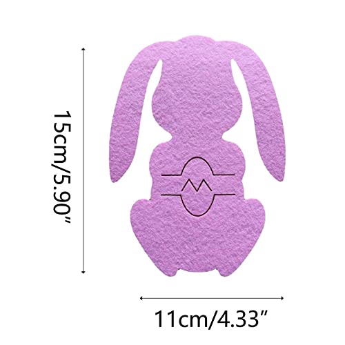 4Pcs Easter Cutlery Bag Set Festive Party Cutlery Decoration Bag Cutlery Decoration TF8