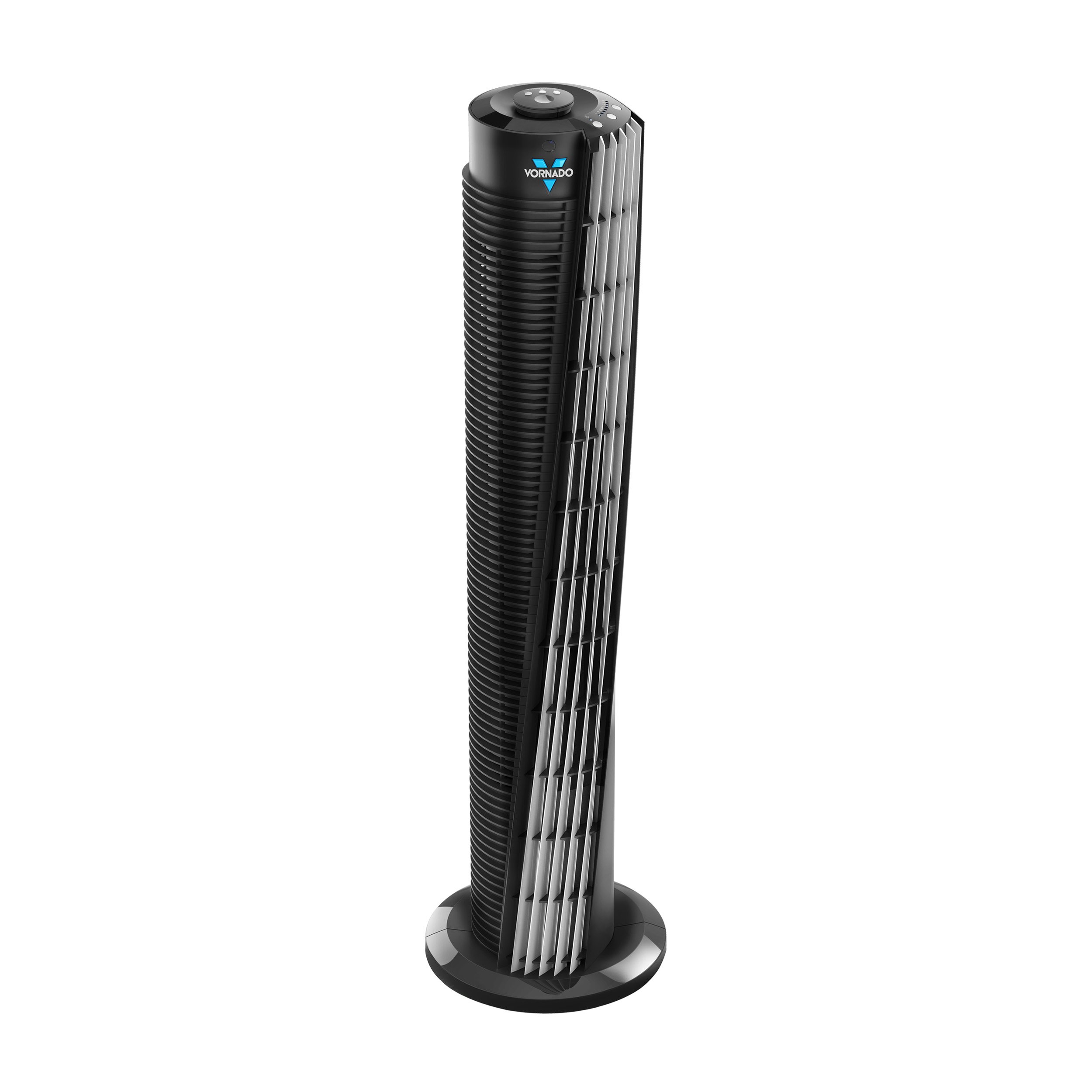 Vornado 133 Small Room Air Circulator Fan + 184 Whole Room Air Circulator Tower Fan - Powerful Fans for Small to Large Rooms
