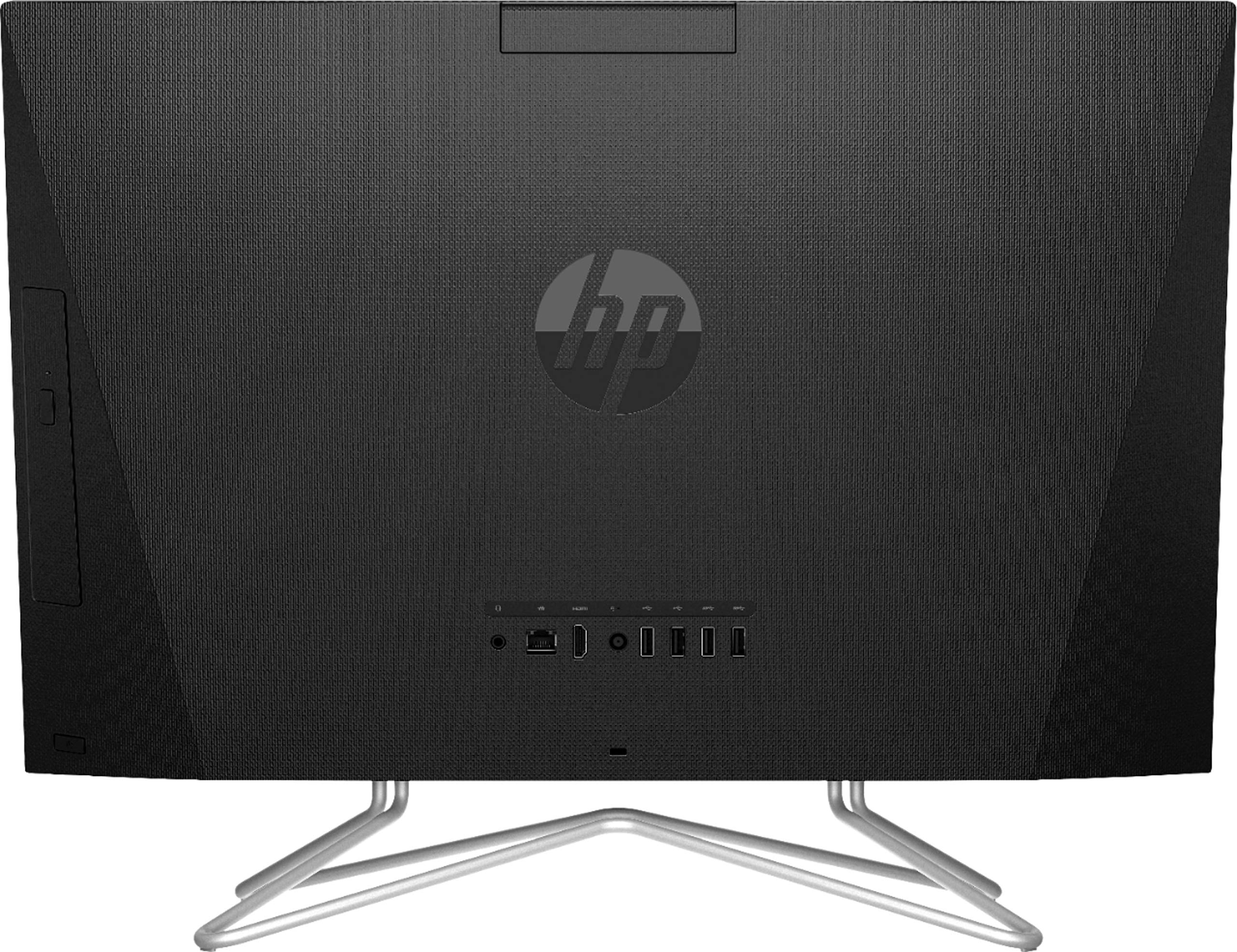 HP 2023 24'' FHD IPS Touch All-in-One Desktop PC Intel 4-Core Pentium Silver J5040 Intel UHD Graphics 16GB DDR4 256GB NVMe SSD WiFi AC BT RJ-45 HDMI Webcam Wireless KB Mouse Windows 11 w/RE USB
