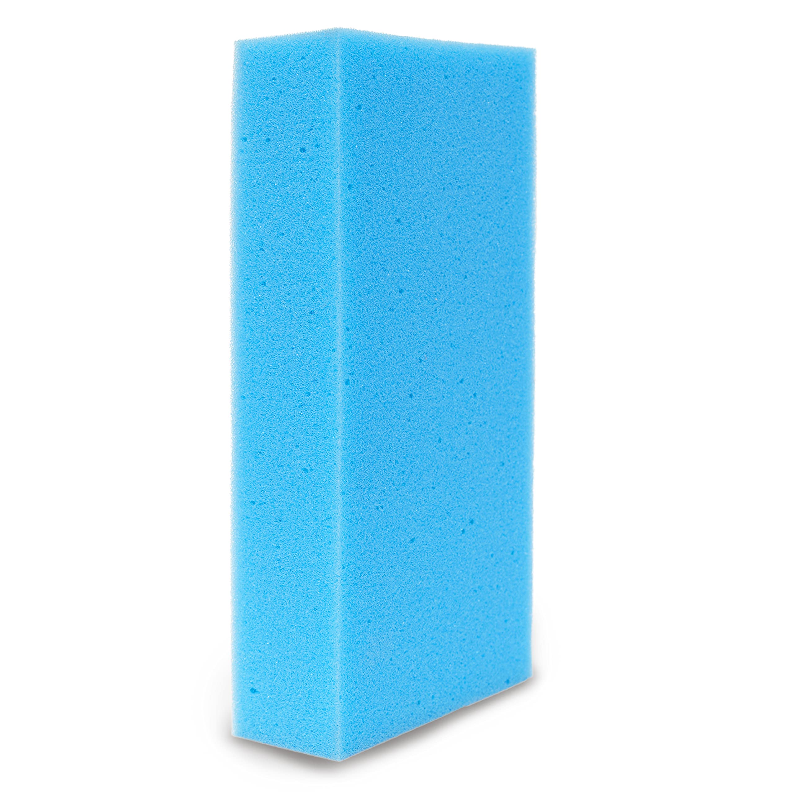 New spong New Spong - Multi-Purposes Sponge, All-Purpose Scrubbing Sponges - for a Wide Range of Textures Such as Glass, Ceramic, or car Wheels, Blue