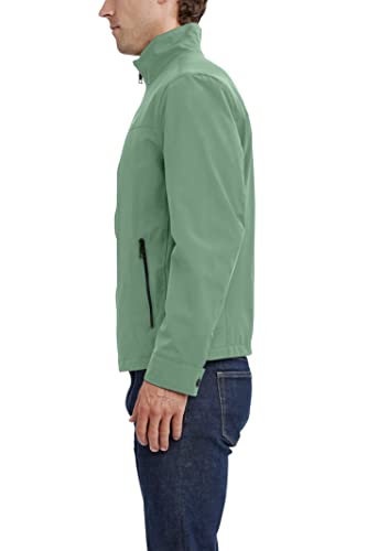 Nautica Men's Waterproof, Windproof, Golf, Hiking, Travel, Casual Wear Windbreaker Jacket, Ivy Green, Small