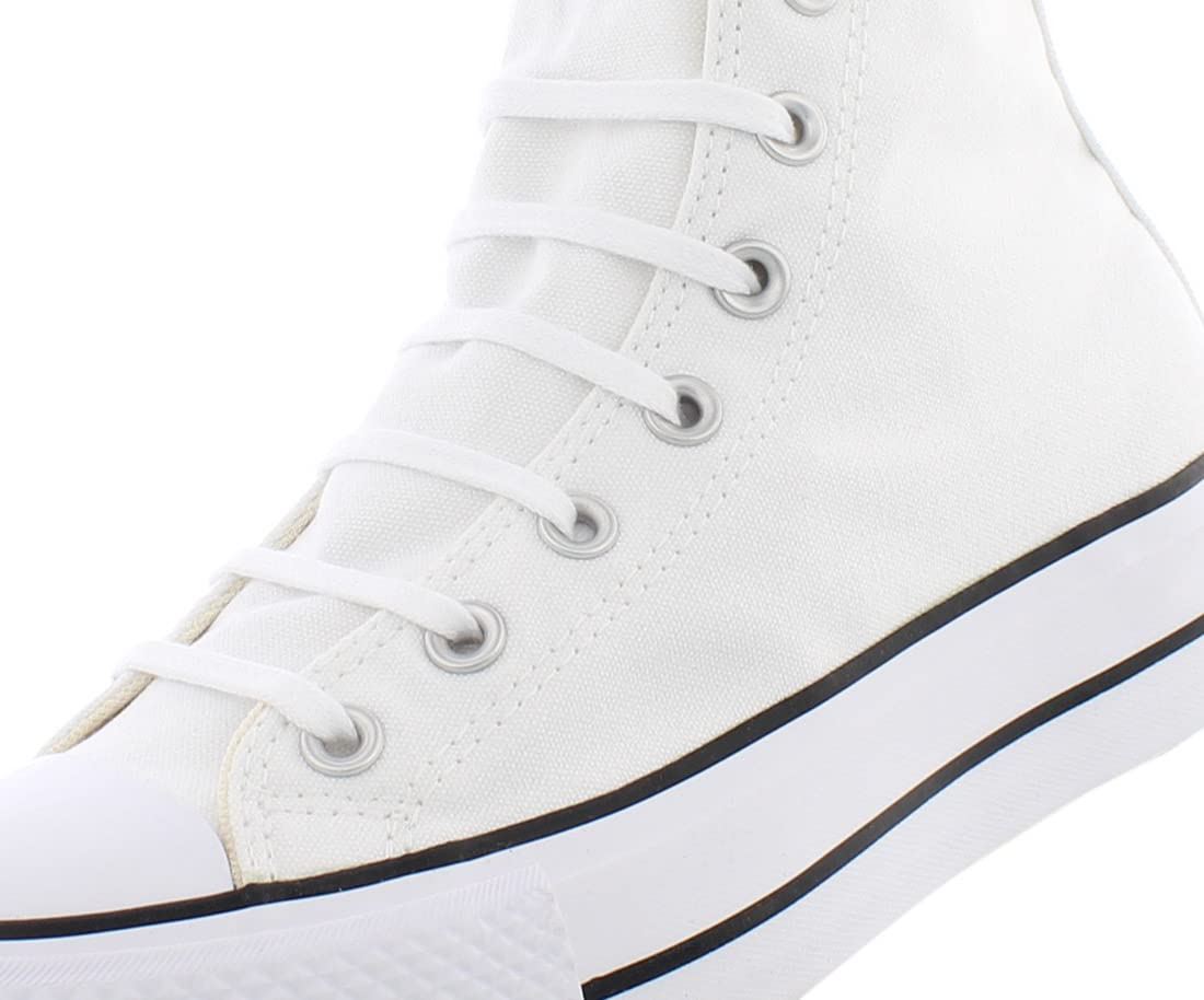 Converse Chuck Taylor All Star High-Top Platform Sneaker Optical White 8.5 B (M)