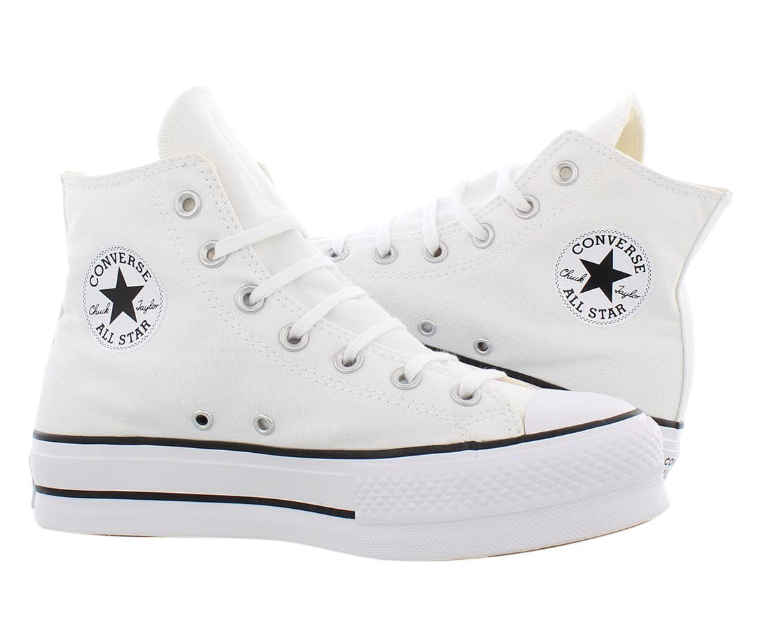 Converse Chuck Taylor All Star High-Top Platform Sneaker Optical White 8.5 B (M)