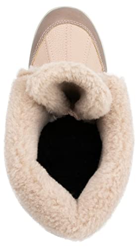 LONDON FOG Womens Minny Cold Weather Snow Boot Warm Lined Winter Boots blush size 10