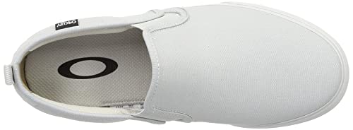 Oakley Unisex B1b Classic Slip on Sneaker, Lunar Rock, 8.5 US Men