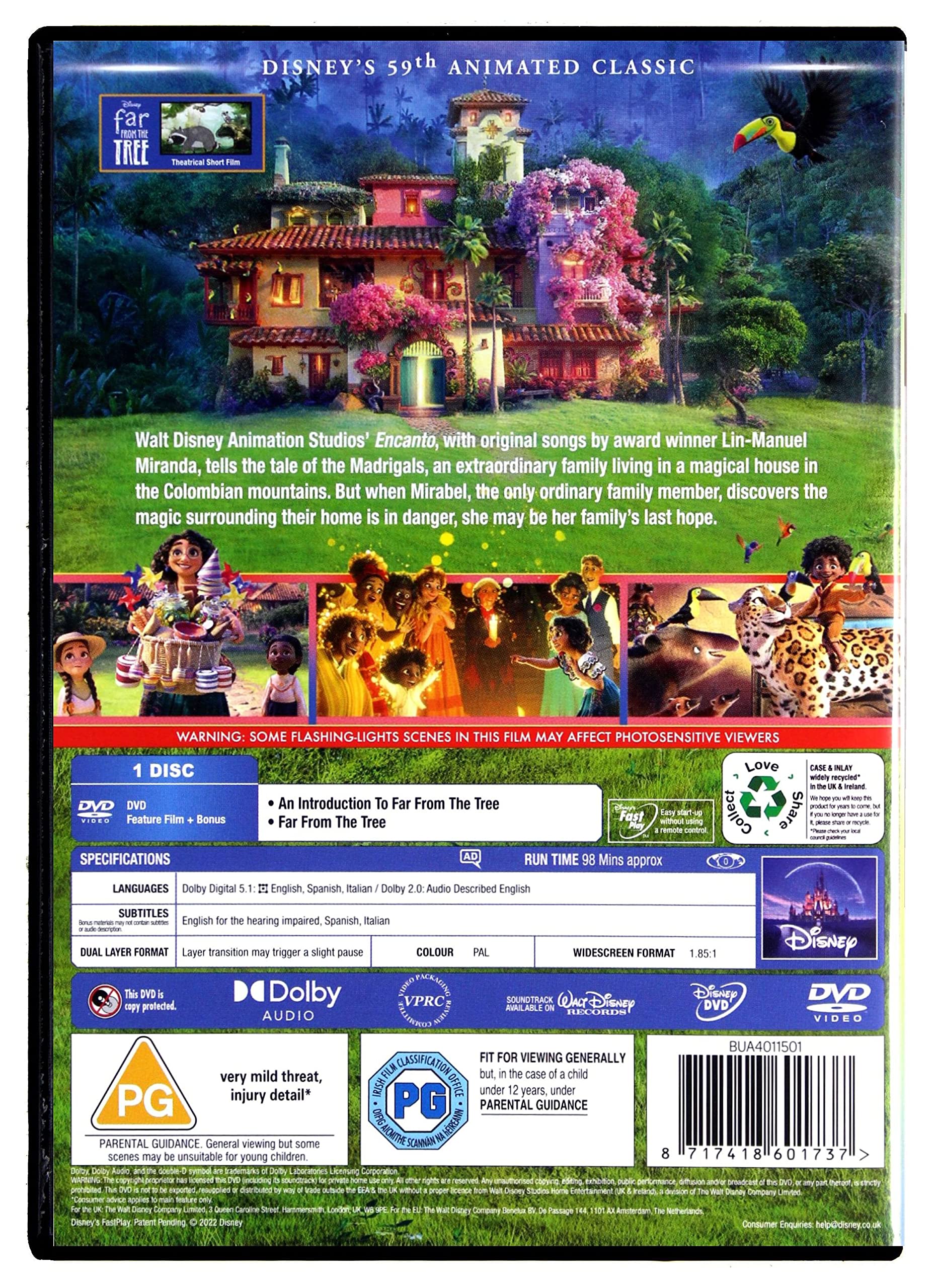 Disney's Encanto DVD [2021]