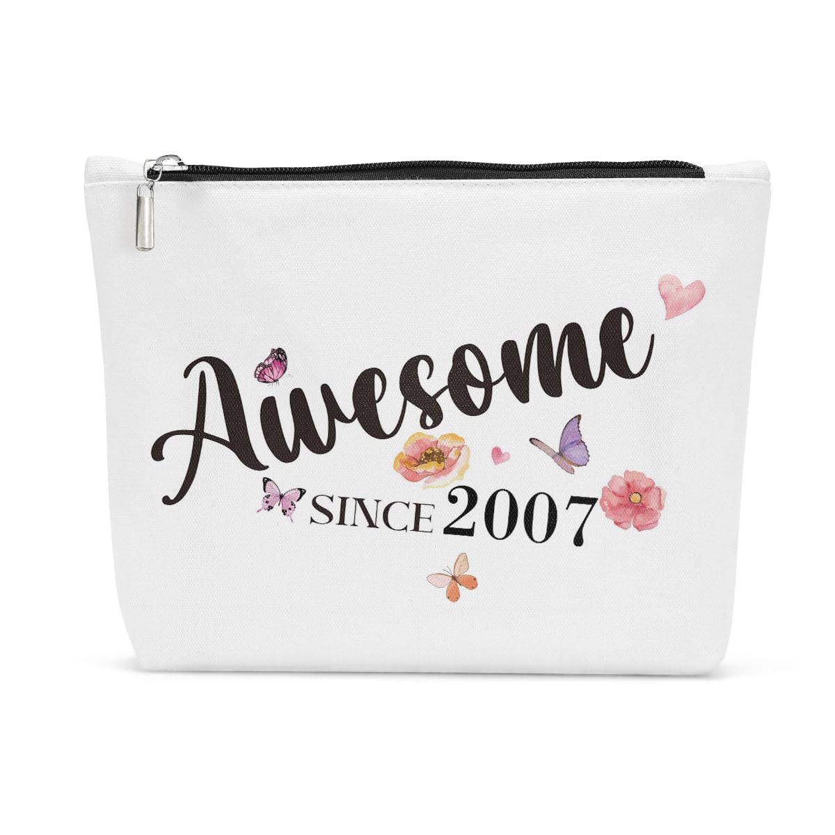 The 18th birthday gift for women, the 18th birthday decoration gift for women - the 18th birthday gift idea for friends, girlfriends, sisters, colleagues and BFF - the cosmetic bag since 2007