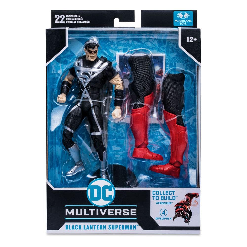 McFarlane Toys - DC Build-A 7IN Figures WV8 - Blackest Night - Superman