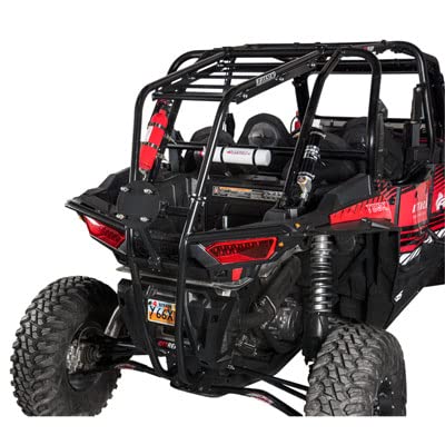 Tusk UTV Rear Bumper, Cargo Rack, and Spare Tire Carrier For Polaris RZR XP 4 Turbo EPS 2016