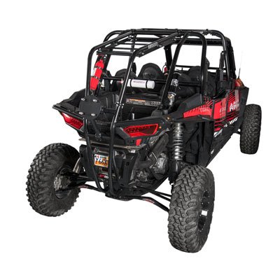 Tusk UTV Rear Bumper, Cargo Rack, and Spare Tire Carrier For Polaris RZR XP 4 Turbo EPS 2016