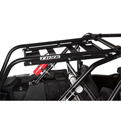 Tusk UTV Rear Bumper, Cargo Rack, and Spare Tire Carrier For Polaris RZR XP 4 Turbo EPS 2016
