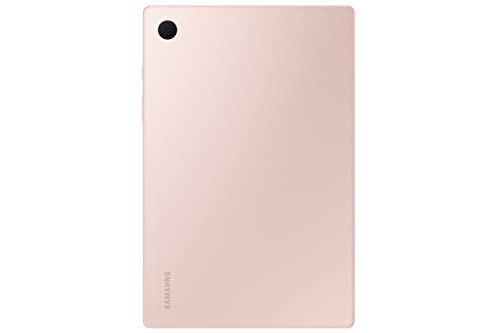 SAMSUNG Galaxy Tab A8 10.5” 64GB Android Tablet, LCD Screen, Kids Content, Smart Switch, Expandable Memory, Long Lasting Battery, Fast Charging, US Version, 2022, Pink Gold