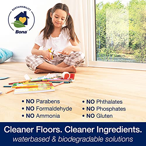 Bona Hardwood Floor Cleaner Spray, Unscented, 32 Fl Oz