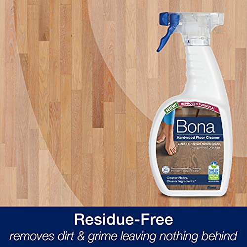 Bona Hardwood Floor Cleaner Spray, Unscented, 32 Fl Oz