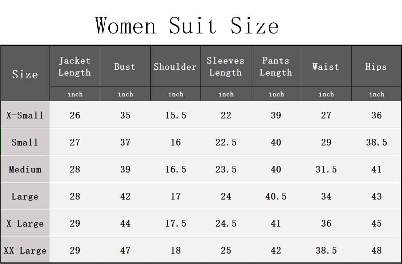 Botong Women's 2 Piece Velvet Suit Office Work Suit Notch Lapel Double Breasted Blazer Pants Business Suit Set Dark Green XL