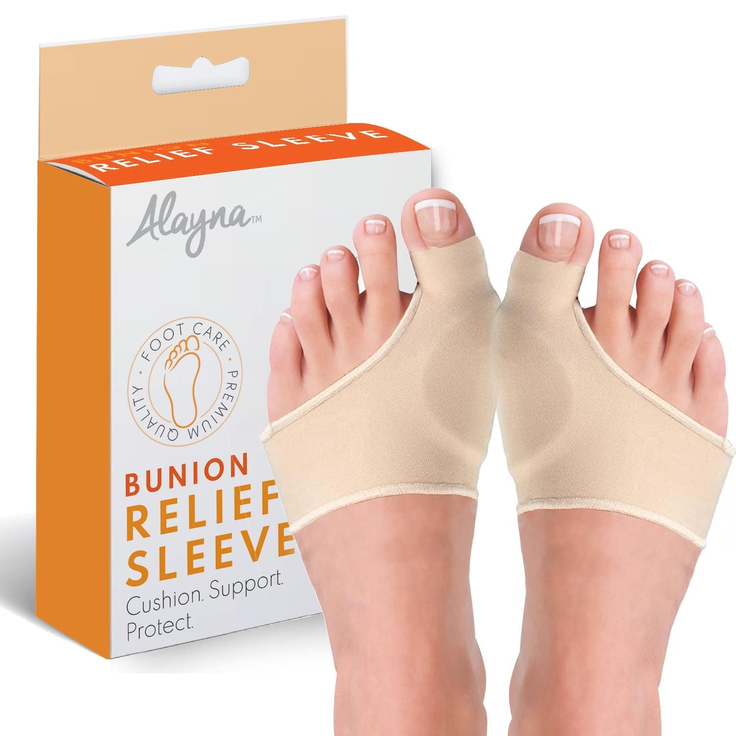 Bunion Corrector for Women and Men Big Toe Bunion Pain Relief Hallux Valgus Corrector Bunion Socks Splint Pads Protector Cushion Guards Bunion Support Brace Orthopedic Bunion Corrector Sleeve Spacer Separator Hammer Toe Corrector (Small)