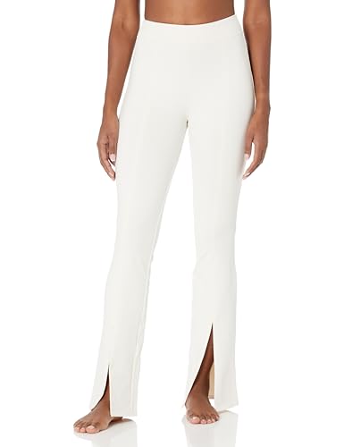 Alo Yoga Women's Airbrush High Waist Flutter Leggings, Ivory, White, Off White, M