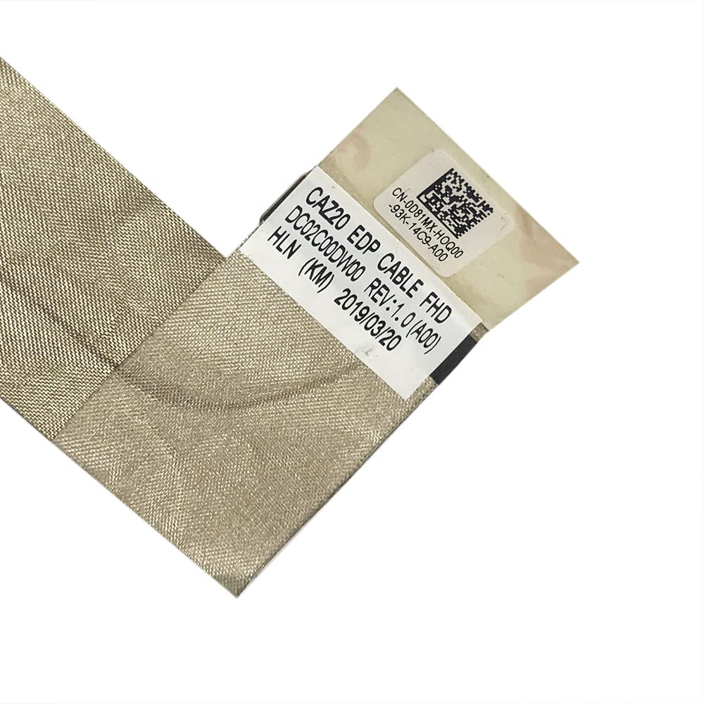 Huasheng Suda Replacement for Dell Latitude 7480 E7480 7490 LCD LED Video Display Screen Cable D81MX 0D81MX