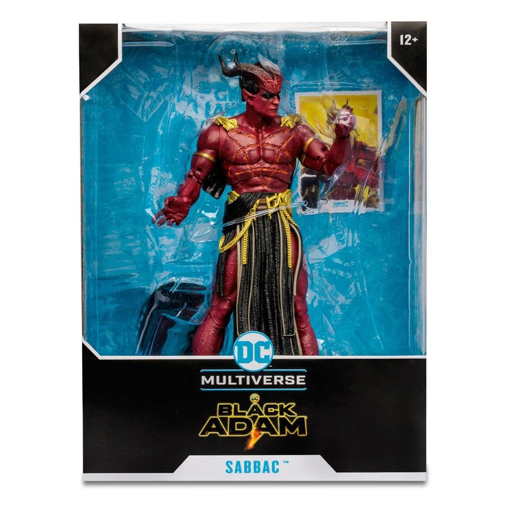 McFarlane Toys DC Black ADAM Movie MEGAFIG - SABBAC