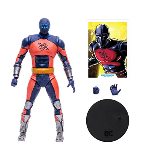 McFarlane Toys DC Black ADAM Movie 7IN Figures - Atom Smasher (Normal Size)