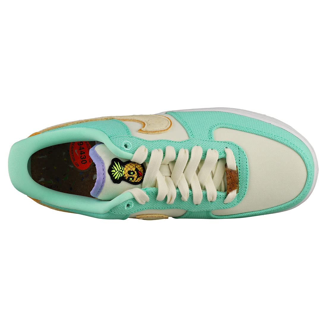 Nike Air Force 1 Low '07 Women's Pineapple Limited Edition CZ0268-300 (CZ0268-300, Numeric_8_Point_5)