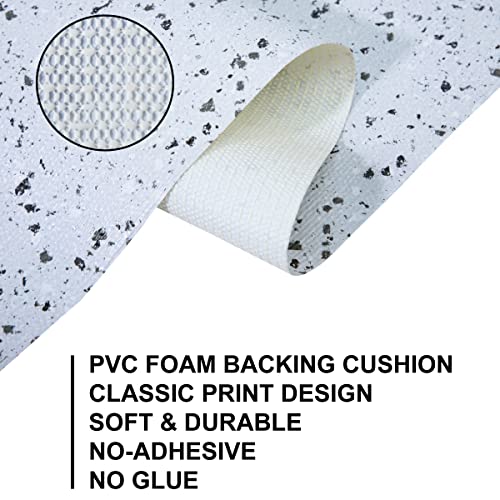 DwellAid Print Drawer Liner Non Adhesive for Kitchen, 18x48in*2Rolls, Waterproof Shelf Liner Durable Anti-Slip for Kitchen Cabinets Shelf Liners for Kitchen Cabinets