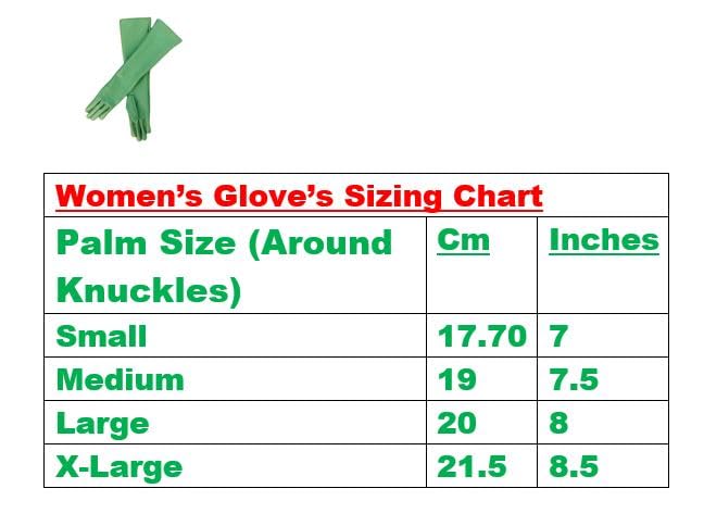 "NA" Women's Genuine Sheep Leather Unlined Long Opera Elbow Length Evening Party Dress Gloves (50-52 cm) by LEATHER CANADA (Green, Large)