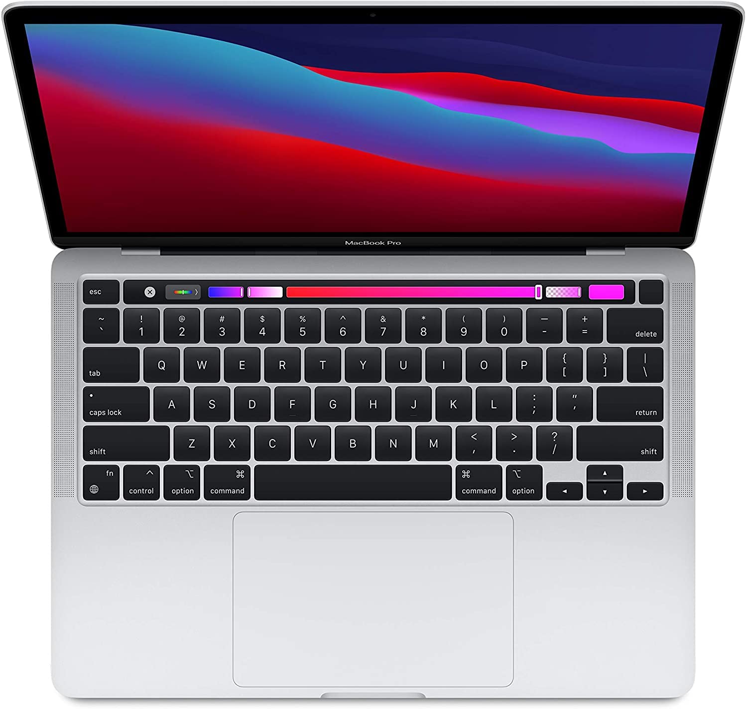 Mid 2020 Apple MacBook Pro Touch Bar with 2.0 GHz Quad Core i5 (13 inches, 16GB RAM, 512GB SSD) Silver (Renewed)