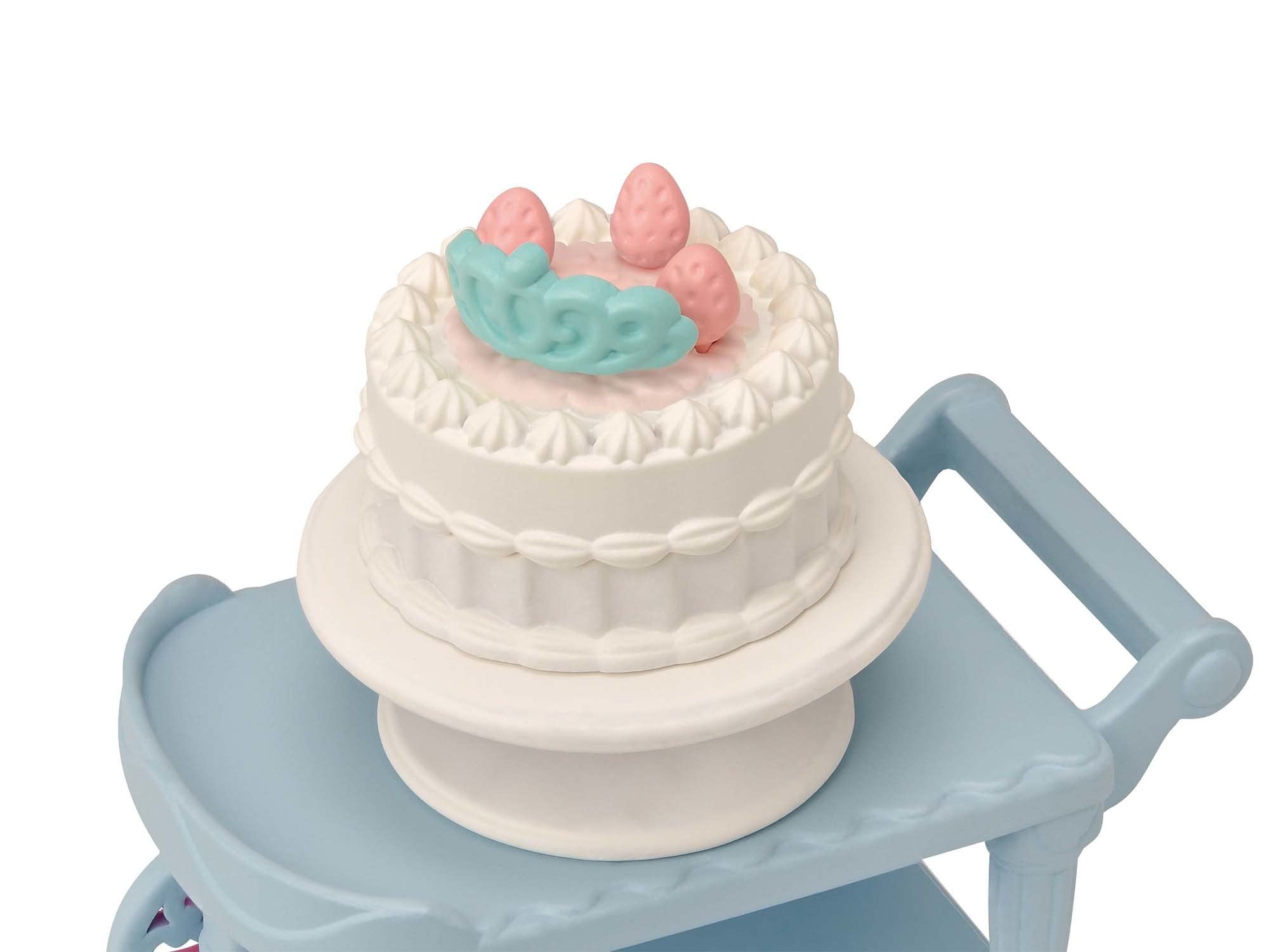 Calico Critters Tuxedo Cat Girl's Party Time Playset, Dollhouse Playset with Figure and Accessories