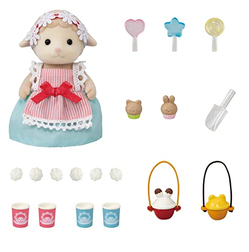 Calico Critters Popcorn Trike, Dollhouse Playset with Figure and Accessories