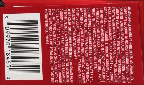 Revlon Colorsilk Beautiful Color Permanent Hair Color, Long-Lasting High-Definition Color, Shine & Silky Softness with 100% Gray Coverage, Ammonia Free, 030 Dark Brown, 1 Pack