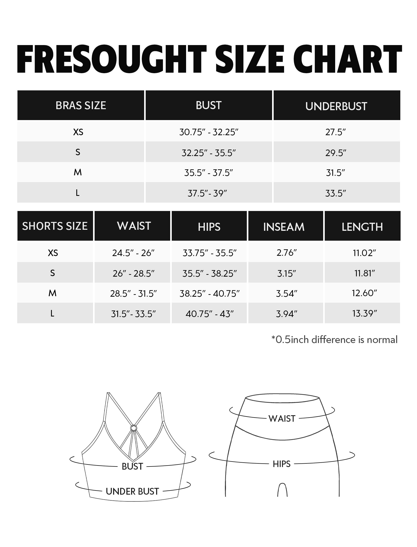 FRESOUGHT Matching Workout Sets for Women Cropped Tank Tops High Waisted 2 Piece Shorts Set for Women Outfit Black L