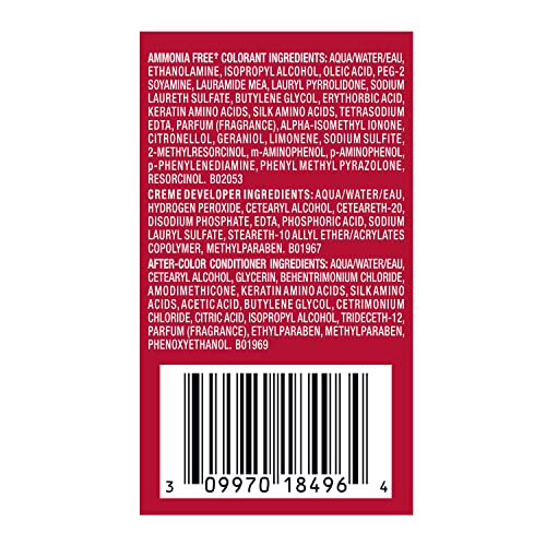 Revlon Colorsilk Beautiful Color Permanent Hair Color, Long-Lasting High-Definition Color, Shine & Silky Softness with 100% Gray Coverage, Ammonia Free, 081 Light Blonde, 1 Pack