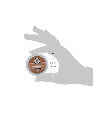 Victor Allen's Coffee Milk Chocolate Flavored Hot Cocoa Mix, 42 Count, Single Serve K-Cup Pods for Keurig K-Cup Brewers