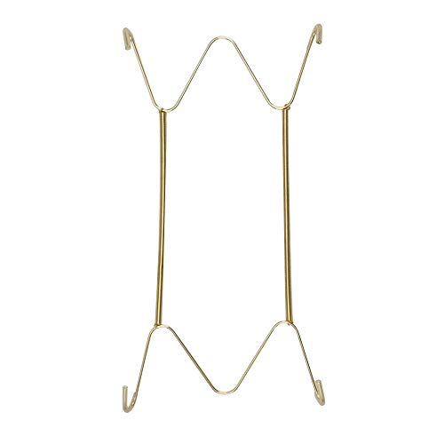 Dish Display Plate Hangers,W Type Dish Spring Holder,Invisible Plate Spring Hook Holder Hanging Wire for The Wall Home Decoration, Compatible Decorative Plates,Antique Plates,6/7/8/10/12/14/16 Inch