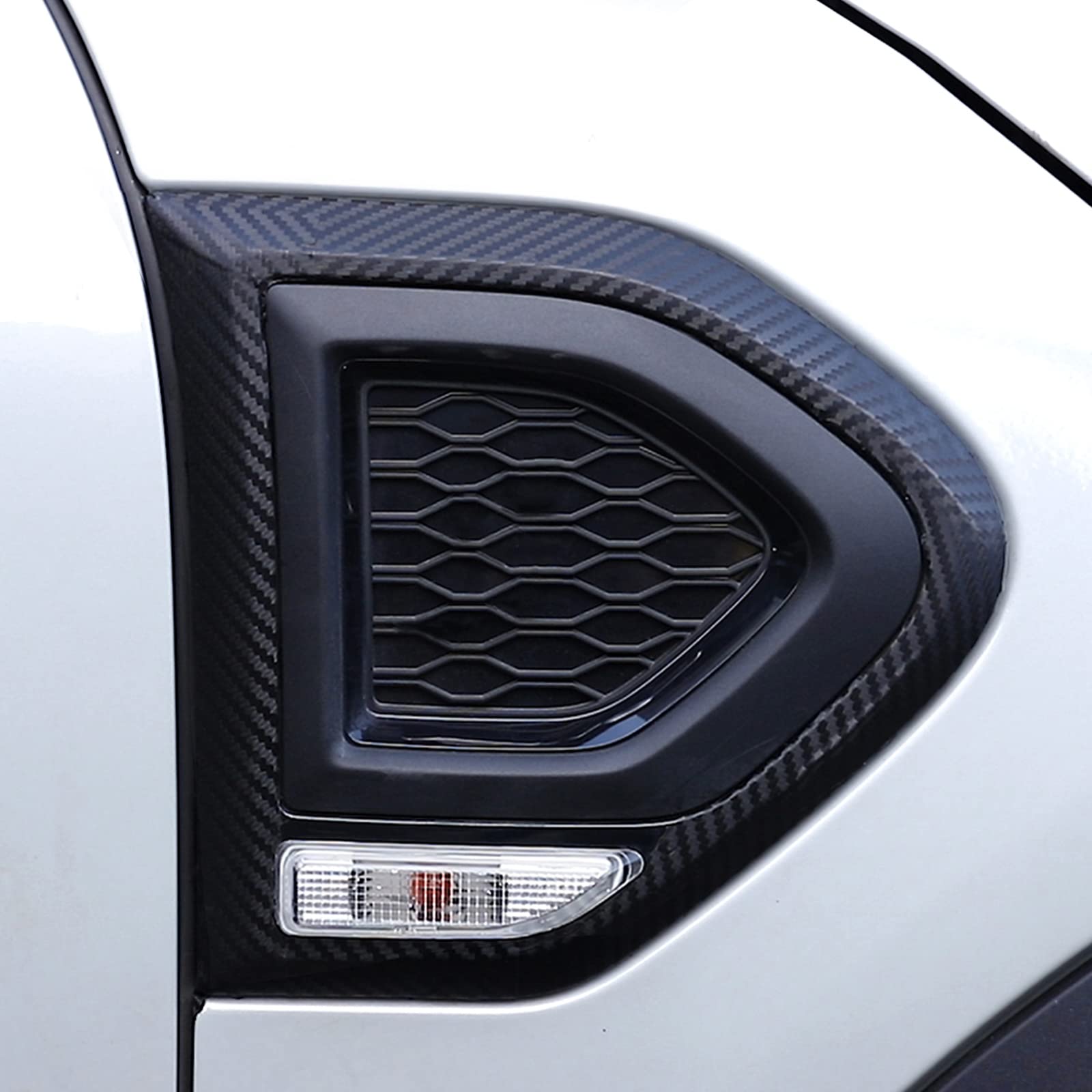 Spurtar Carbon Fiber Vinyl Wrap - 1.48ft X 5ft 3D Carbon Stickers, Matte Black, Includes Tools for Automotive Vinyl Wraps