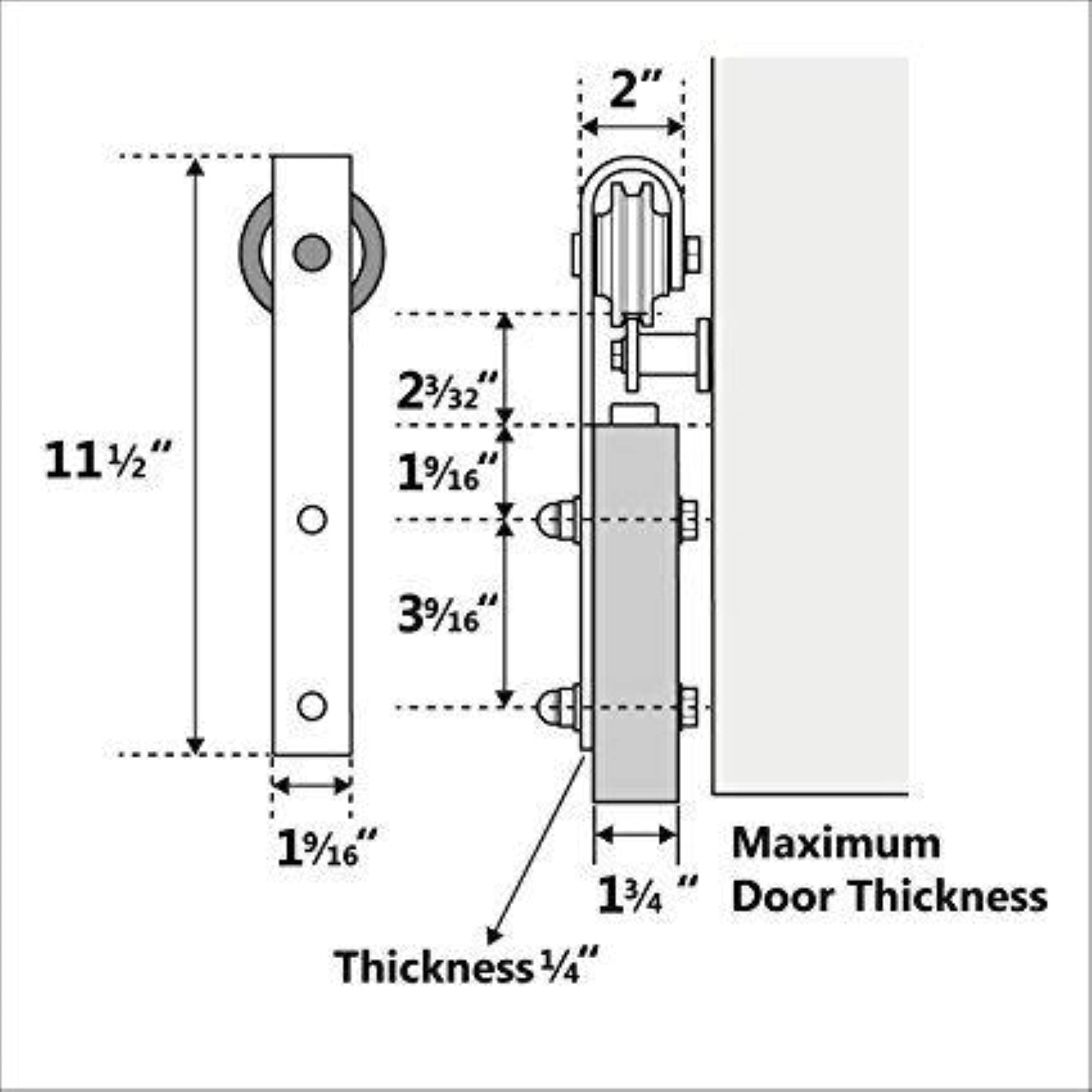 48 in/60in/72in/84in X 84 in K Series DIY Knotty Wood Double Sliding Barn Door with Hardware Kit (72 in x 84 in, Light Grey)