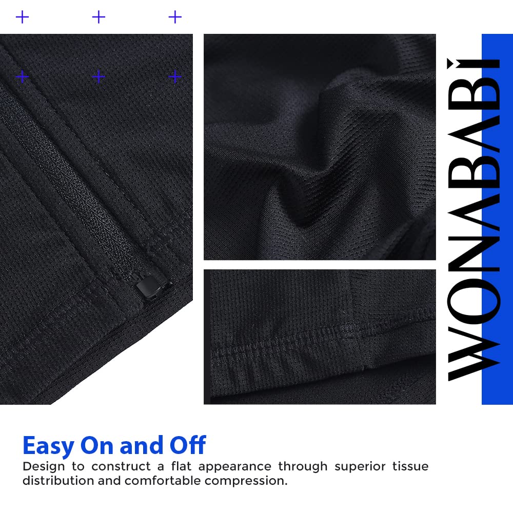 Wonababi Chest Binder Trans Corsets, Binder Transgender for Tomboy Cool Mesh Half Binder FTM Breast Binder