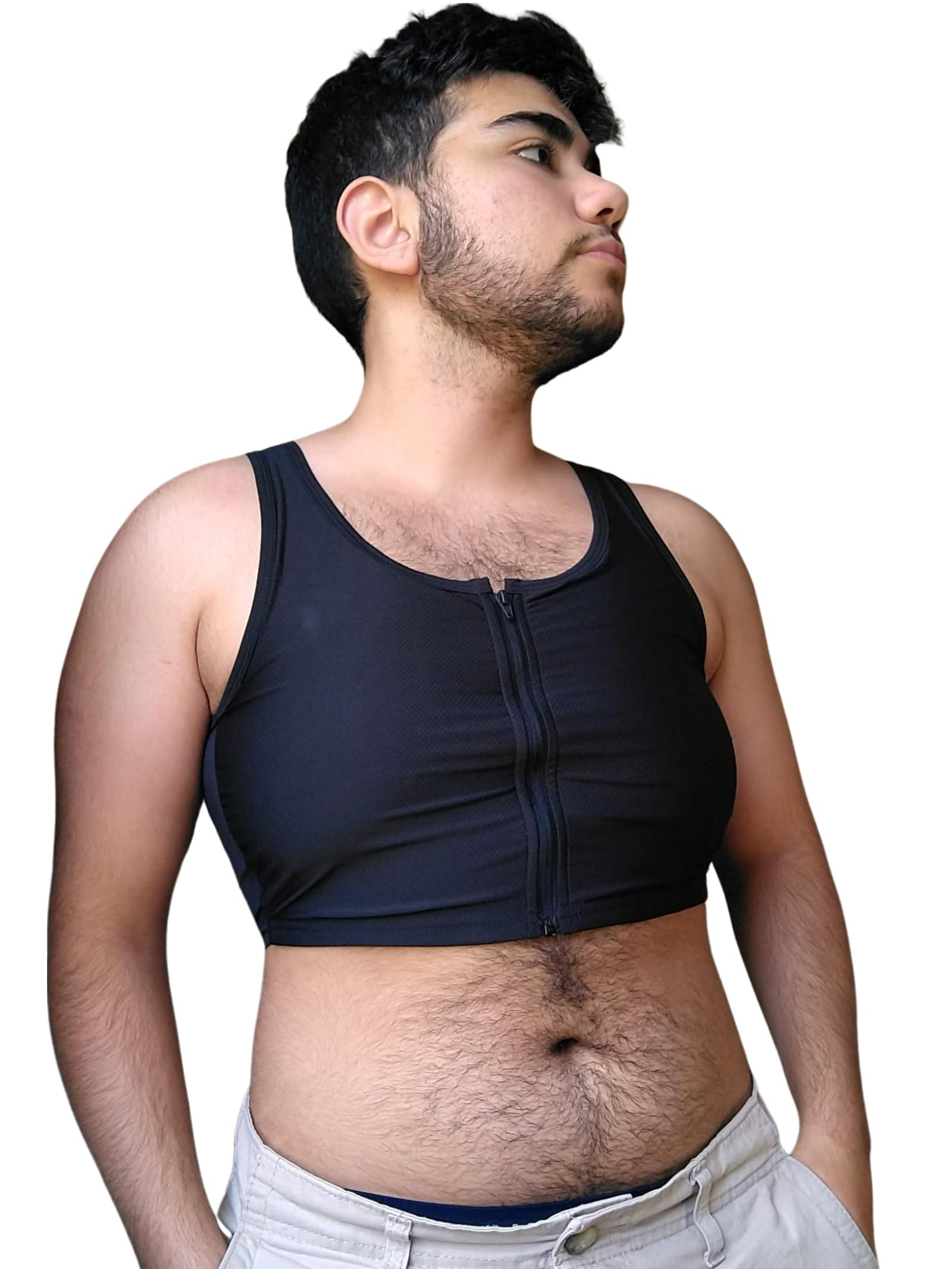 Wonababi Chest Binder Trans Corsets, Binder Transgender for Tomboy Cool Mesh Half Binder FTM Breast Binder