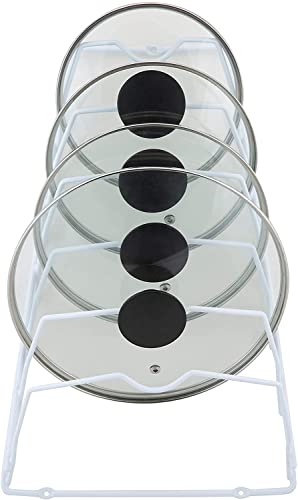 PAN LID HOLDER Storage Rack Wall Mount Pot Cover Organizer Kitchen Accessories