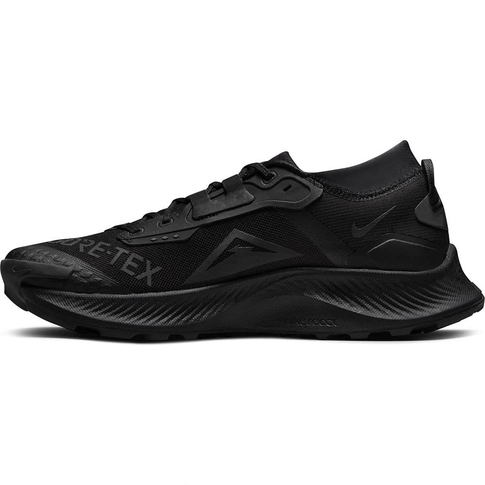 NIKE Men's Running/Jogging Walking Shoe, Black Black Dk Smoke Grey Iron, Large